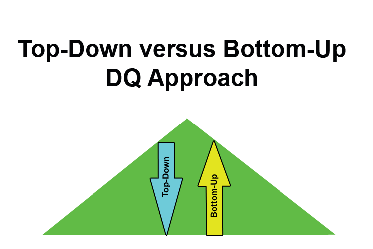 Top-down Versus Bottom-up Data Quality Approach | DQMatters.com